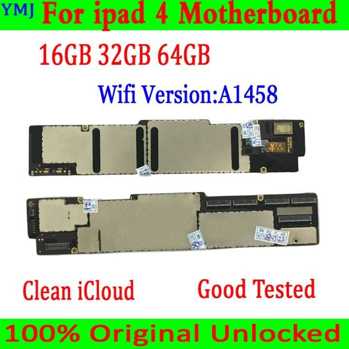 16GB/32GB/64GB For Ipad 4 Motherboard 1458 Wifi Version And A1459/A1460 ...