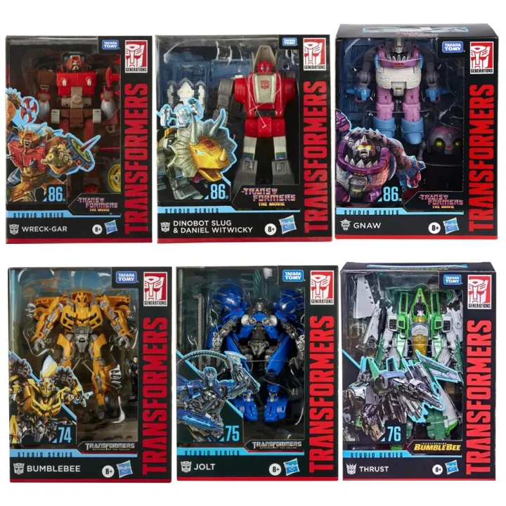 Hasbro Transformers Toys Studio Series SS75 Jolt SS74 Bumblebee SS76 ...