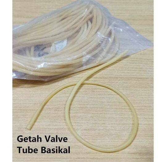 Bicycle Valve Hose Latex Rubber Tube/ Getah Tuib Kepala Valve Basikal ...