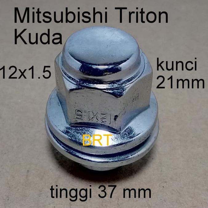 Mur Roda Racing Mitsubishi Strada Kuda Triton 12X1.5. Sae | Lazada ...