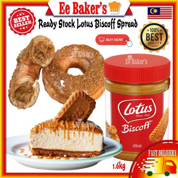 Lotus Biscoff Crumb Lotus Smooth Spread 1.6kg Original packaging ...