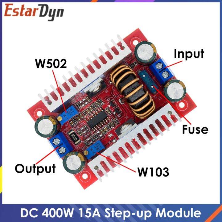 DC 400W 15A Step up Boost Converter Constant Current Power Supply LED ...