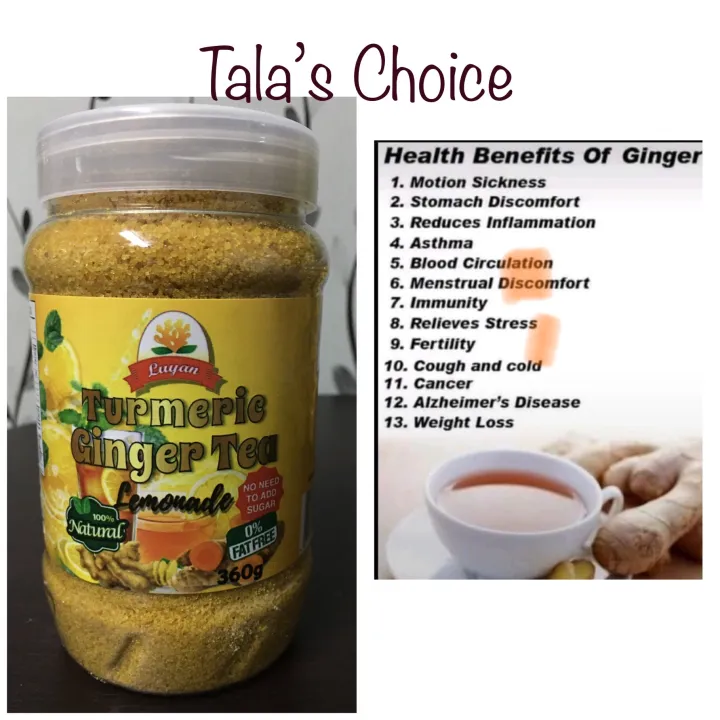 Luyan Turmeric Lemonade Tea 360g | Lazada PH
