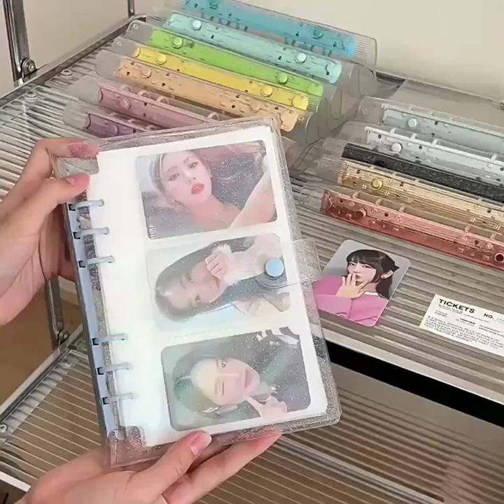 A6 Photo Album Cover Photocard Binders Kpop Photocard Holder Album Idol ...