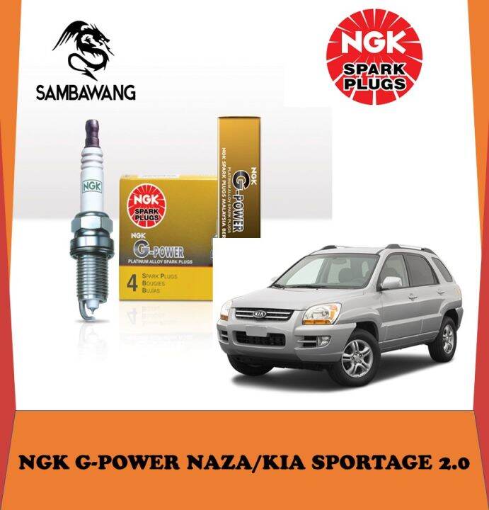 NGK G Power Spark Plugs / G-Power Spark Plugs for Naza / KIA Sportage 2 ...