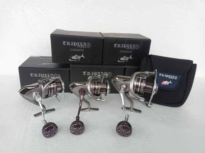 GTECH TRIPLLA POWER SW SPINNING REEL (SALTWATER REEL) | Lazada
