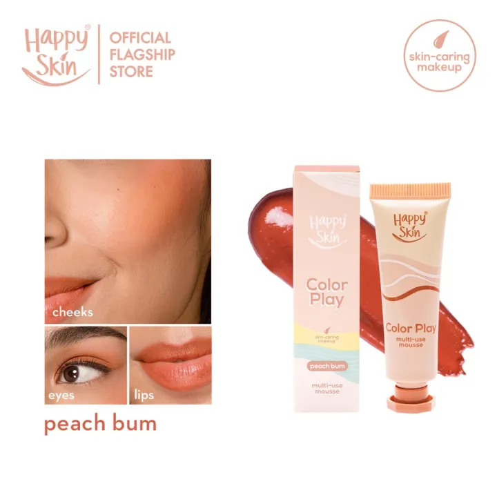 Happy Skin Color Play Multi-use Mousse in Peach Bum (exp May 2023 ...