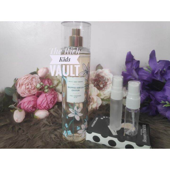 Authentic Perfume Bath & Body Works Whipped Vanilla Chiffon Mist | Lazada PH