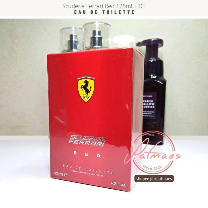 【READY STOCK】 ♛Scuderia Ferrari Red 125mL EDT Perfume Spray for Men ...