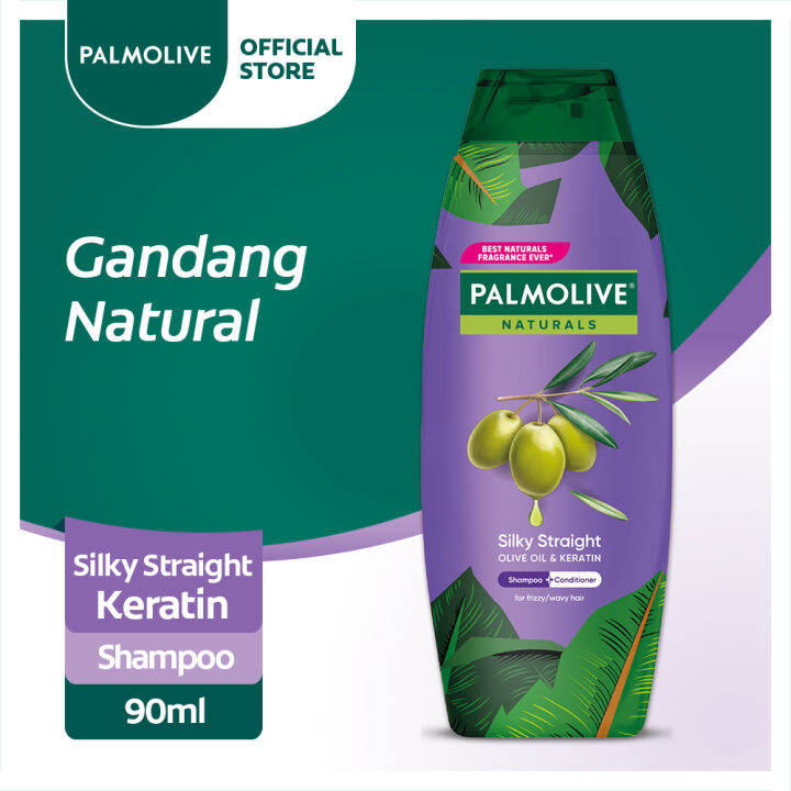 Palmolive Naturals Silky Straight Shampoo 90mL | Lazada PH