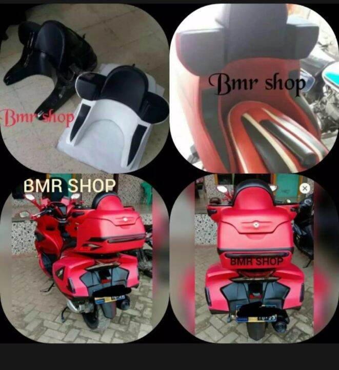 top box belakang pcx 150 lokal dilengkapi sein LED dan lampu stop , box ...