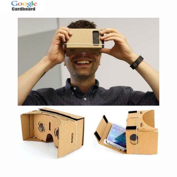 Google Cardboard Cardboard Virtual Reality VR Mobile Phone 3D Viewing ...