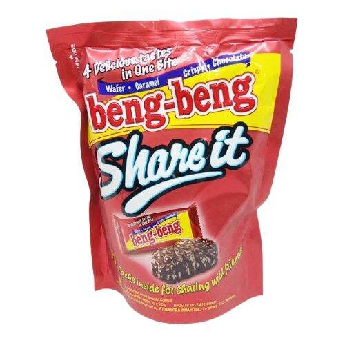 BENG BENG Share It isi 10 x 9.5 gr Wafer Rasa Cokelat BENG BENG SG ...