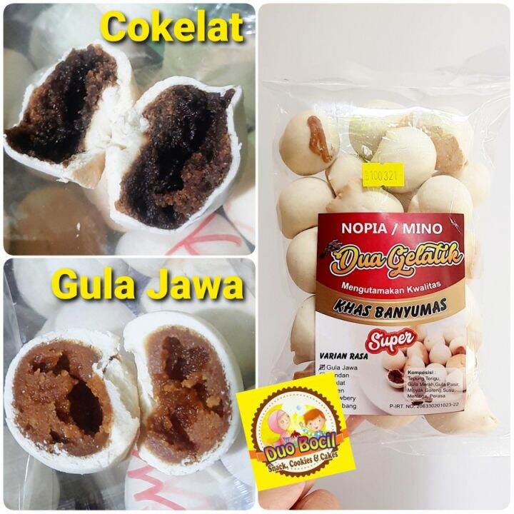 Kue Mino Nopia Spesial Khas Banyumas 300 Gram (ada 2 Rasa) Duo Bocil ...