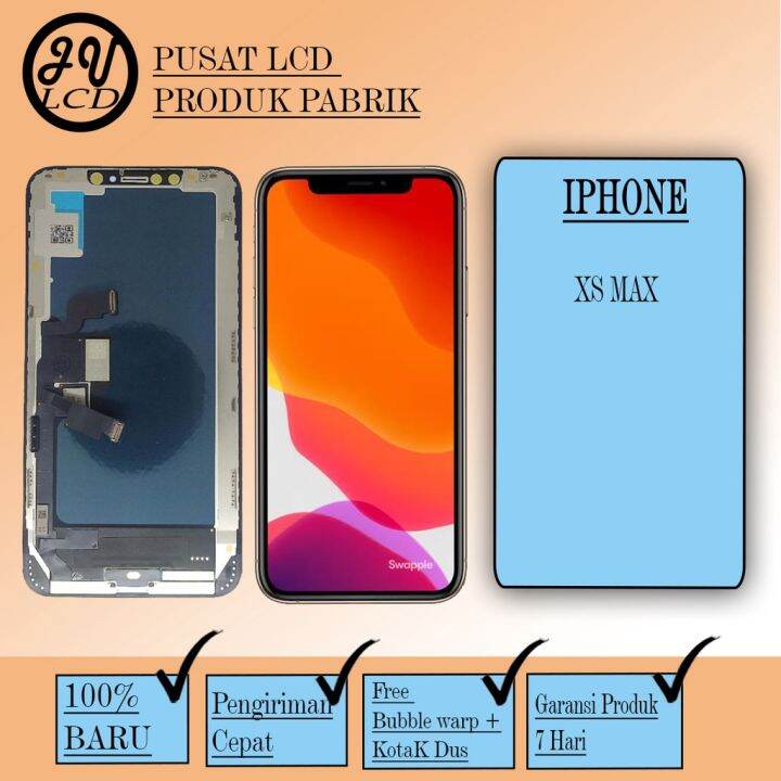 LCD FULLSET TOUCHSCREEN IPHONE XS MAX ORIGINAL INCELL | Lazada Indonesia