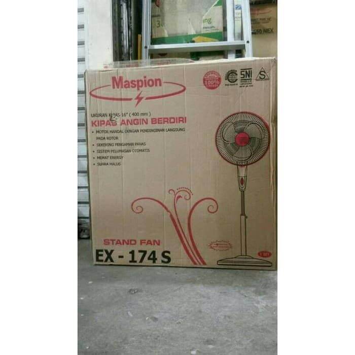 Kipas Angin Berdiri / Stand Fan Maspion EX 174S | Lazada Indonesia