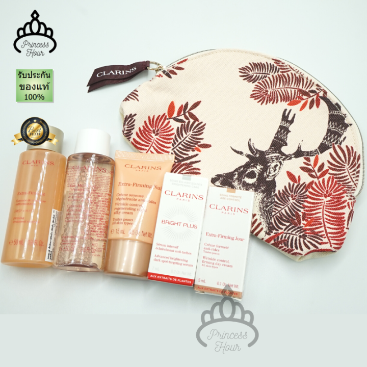 CLARINS GIFT SET + BAG | Lazada.co.th