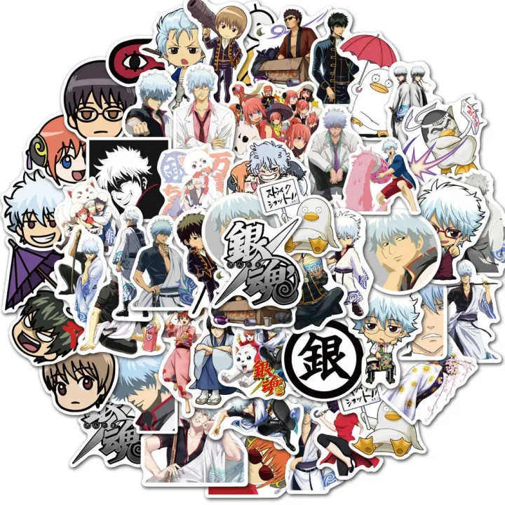 GN001 – Sticker / Stiker Anime Jepang Gintama | Lazada Indonesia