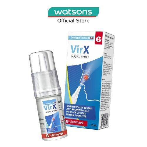 VIRX Anti-Viral Nasal Spray (Kills 99.9% Germs) 25ml | Lazada Singapore
