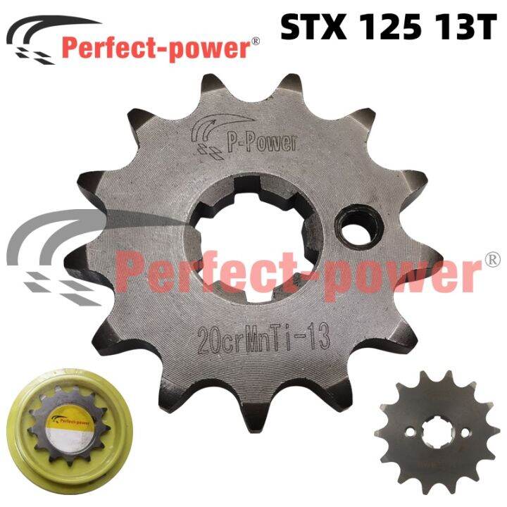 Perfect Power Engine Sprocket Yamaha STX 125 13T 14T 15T 16T Motorcycle ...
