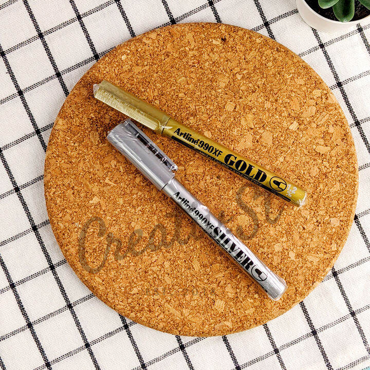 Artline Spidol Emas Perak Besar Kecil Paint Marker Permanen Permanent ...