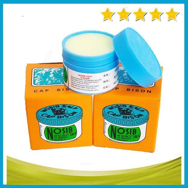 Nosib Salep Cap Bison 6gr | Krim Oles Panu dan Gatal-Gatal | Lazada ...