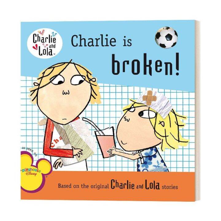 English original picture book Charlie is broken! Charlie is sad ...