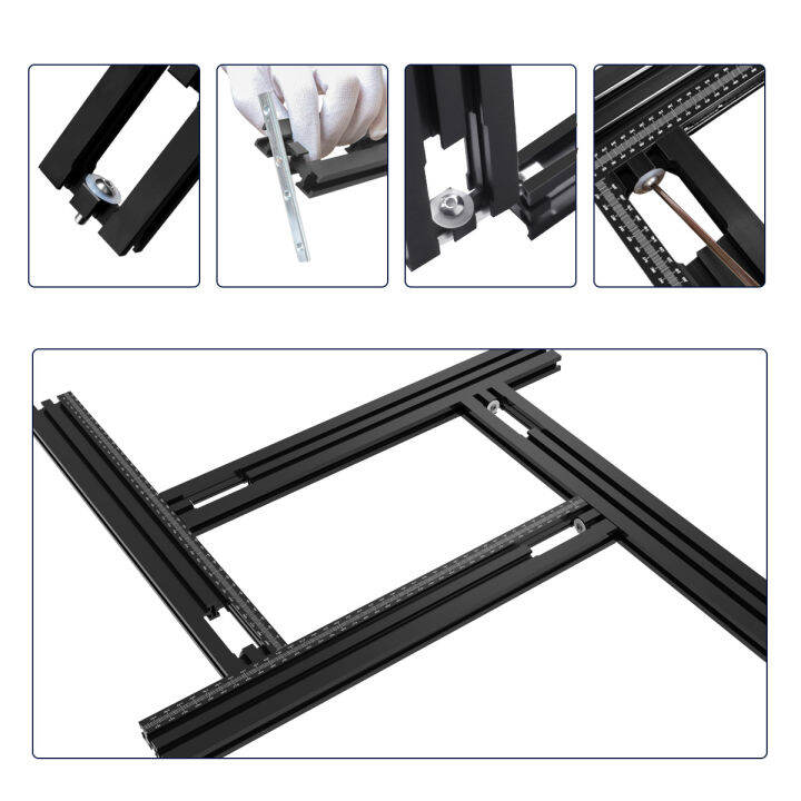 Trimming Machine Milling Groove Engraving Guide Rail Adjustable Backing ...