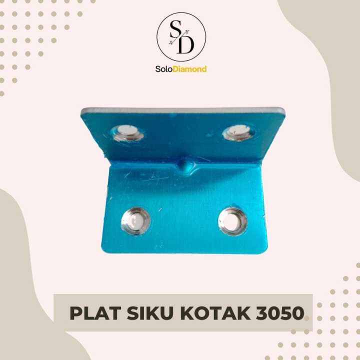 Plat Bracket Siku L Angle Stainless Ambalan Penyangga Rak Siku Sudut L ...