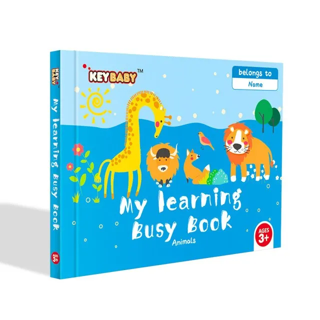 My First Quiet Book Busy Book Montessori Toys For Babies From 0 12 ...