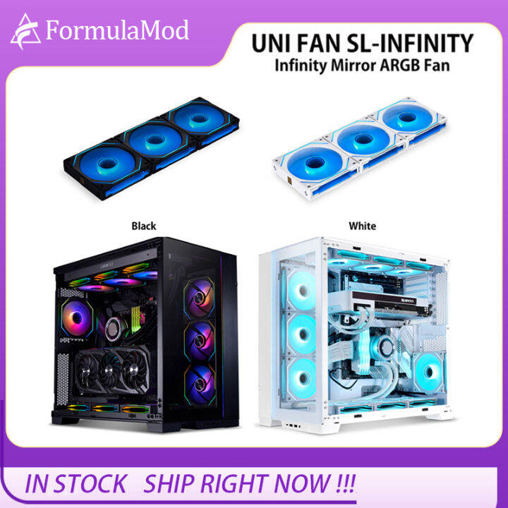 Lian Li UNI Fan SL Infinity 120, Mirror Daisy Chain A-RGB Fan, L ...