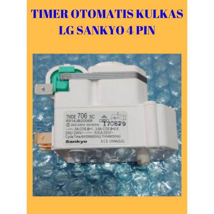 TIMER SANKYO OTOMATIS KULKAS LG 2 PINTU ORIGINAL | Lazada Indonesia