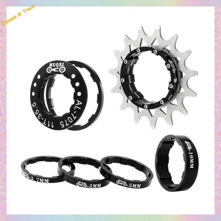 Dynwave MUQZI Mountain Bike 15T Single Speed Flywheel Set Conversion ...