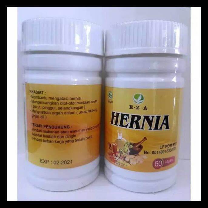 Kapsul Herbal Hernia / Obat Hernia /100% Original Kapsul Hernia Eza ...
