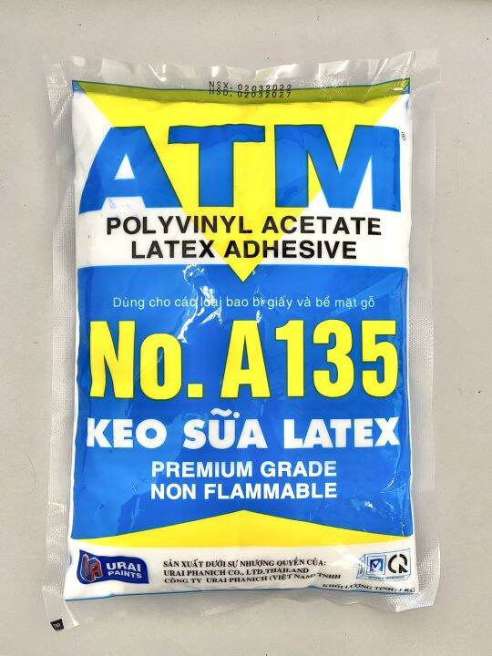 Keo sữa LATEX No.A135 ATM, keo sữa latex, keo sữa, keo sữa atm, keo dán ...