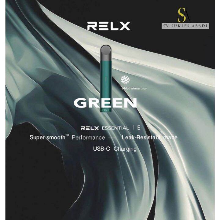 RELX Vape Essential Device Green | Lazada Indonesia