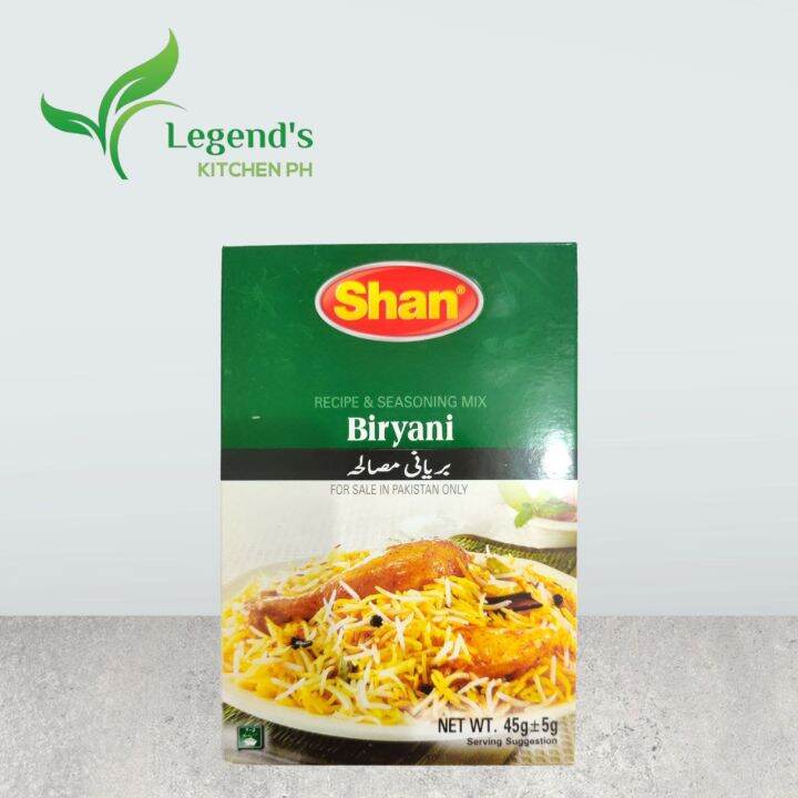 SHAN Biryani Masala | Seasoning Mix (50g) | Lazada PH
