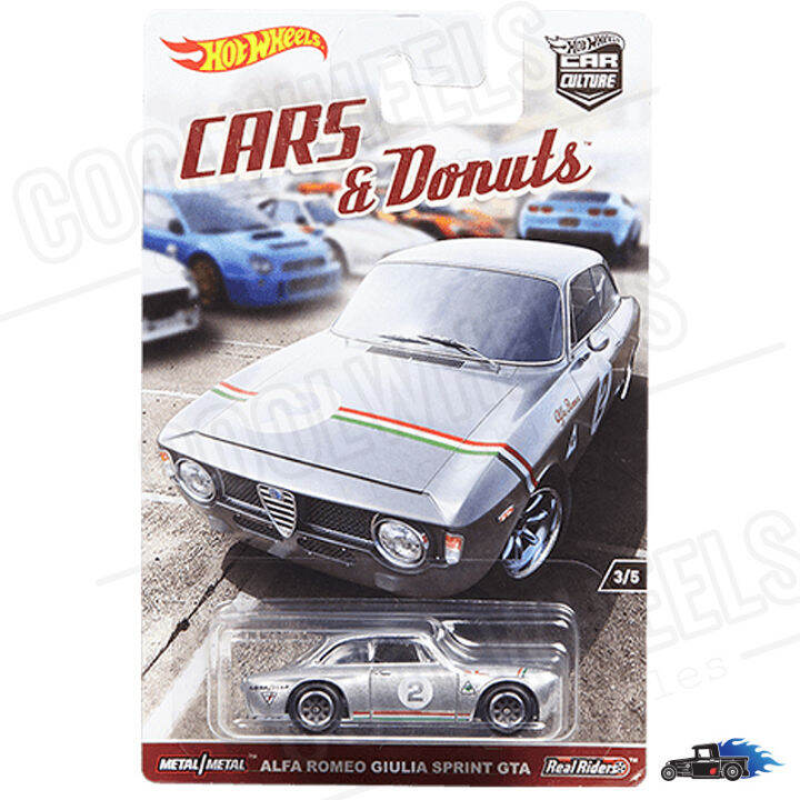 Hot Wheels 2017 Car Culture Cars & Donuts - Alfa Romeo Giulia Sprint ...
