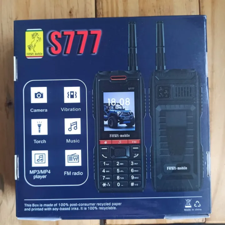 ARMY PHONE S777 3 SIM CARD SLOT/ POWER BANK PHONE/ RADIO / FLASHLIGHT ...
