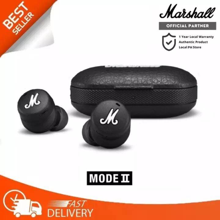 Marshall Mode II True Wireless Bluetooth Earphones With Microphone In ...