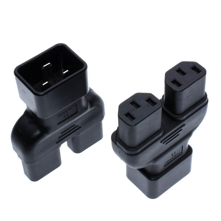 IEC320 C20 TO C13, IEC 320 C20 Male to Dual 2*C13 Female Power Adapter ... IEC320 C20 TO C13, IEC 320 C20 Male to Dual 2*C13 Female Power Adapter ...
