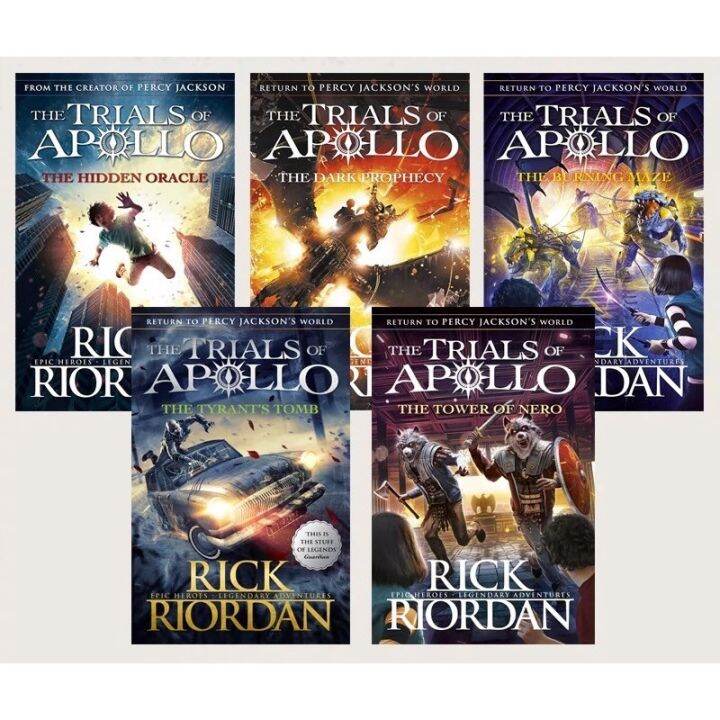 หนังสือชุด The Trials of Apollo (ชุด 5 เล่ม) | Lazada.co.th