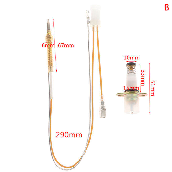 Sissi Wse Gas stove accessories thermocouple sensor needle valve ...