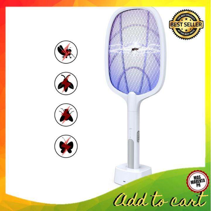 Lanyydimiss 2 IN 1 LAMP RACKET ELECTRIC MOSQUITO KILLER Wasp Fruit Fly ...