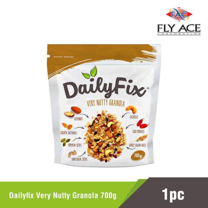 Dailyfix Very Nutty Granola 700g | Lazada PH