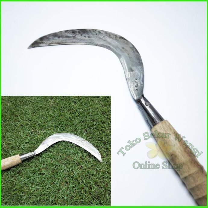 ARIT / SABIT /BLENCONG KECIL BAJA / ALAT PEMBERSIH KEBUN /RUMPUT /PADI ...