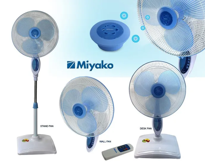 Miyako Stand Fan 3 in 1 Remote TJR 101 Kipas Angin Lantai Tembok Meja | Lazada Indonesia