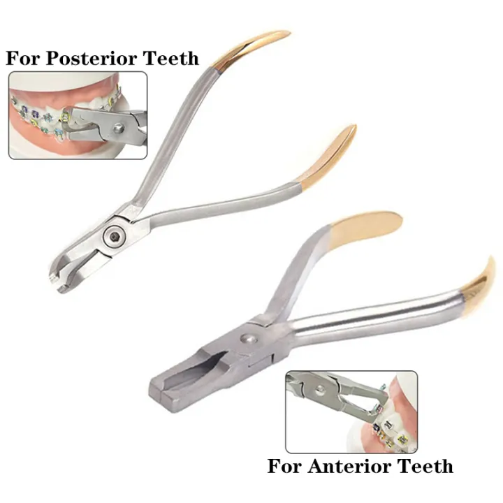 Dental Orthodontic Bracket Removing Plier Dental Brace Remover Forcep ...