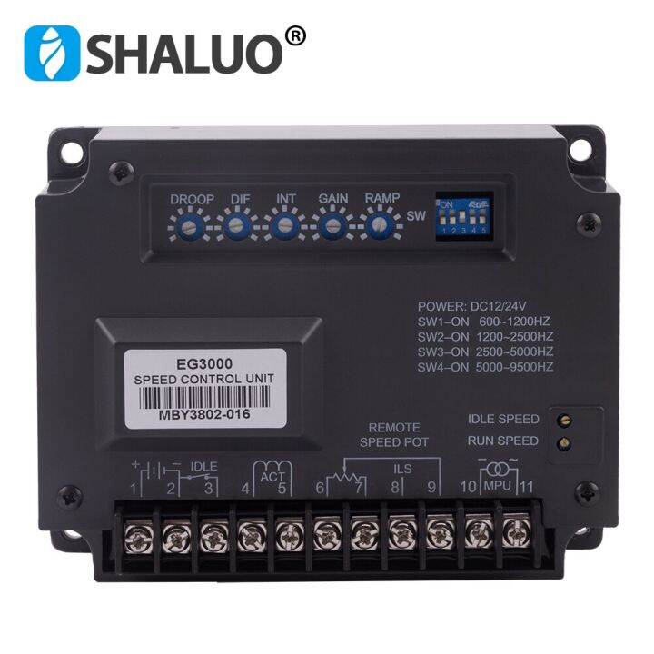 EG3000 Generator Engine Governor Speed Controller Module regulator brushless genset part Engine ...