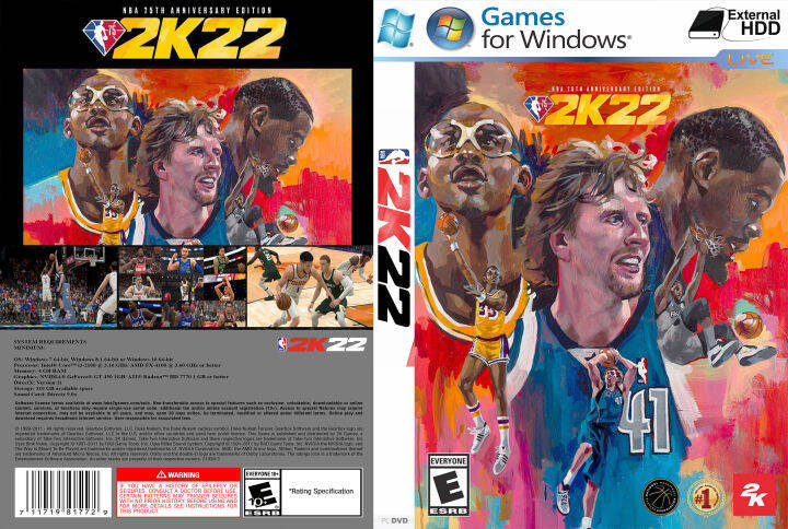 NBA 2K22: NBA 75TH ANNIVERSARY EDITION PC GAME Offline [Pendrive ...